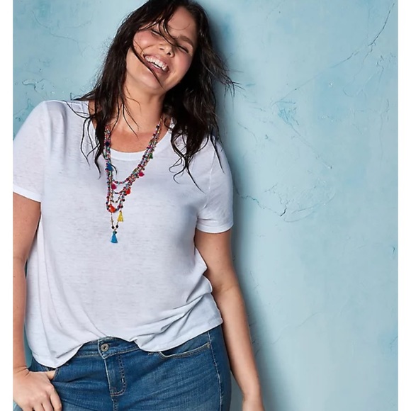 torrid | Tops | Torrid Size Classic Fit Crew Tee Vintage Burnout Bright ...
